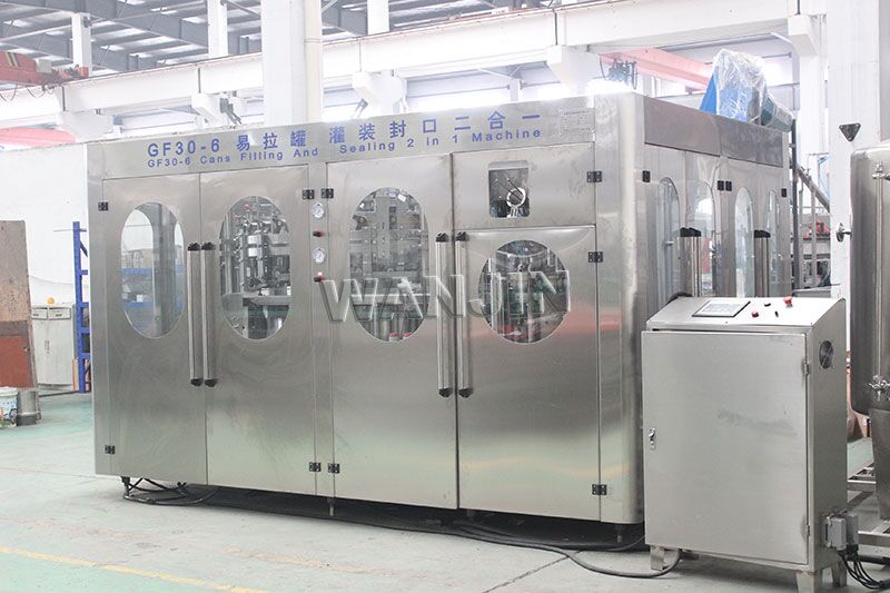 beverage can filling machine - Jiangsu Wanjin Machinery Group Co.,Ltd